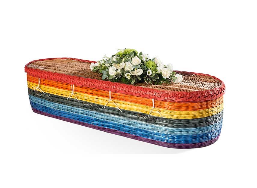 Biodegradeable, eco friendly coffins for green, woodland burials